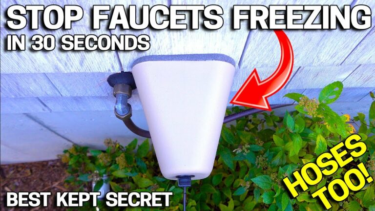 Simple Ways To Prevent An Outside Faucet From Freezing